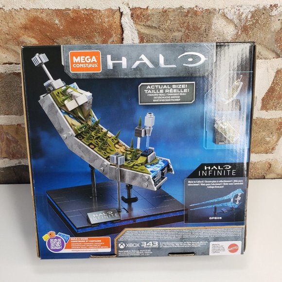 Halo | Toys | Mega Construx Halo Infinite Forerunner Ring Installation ...